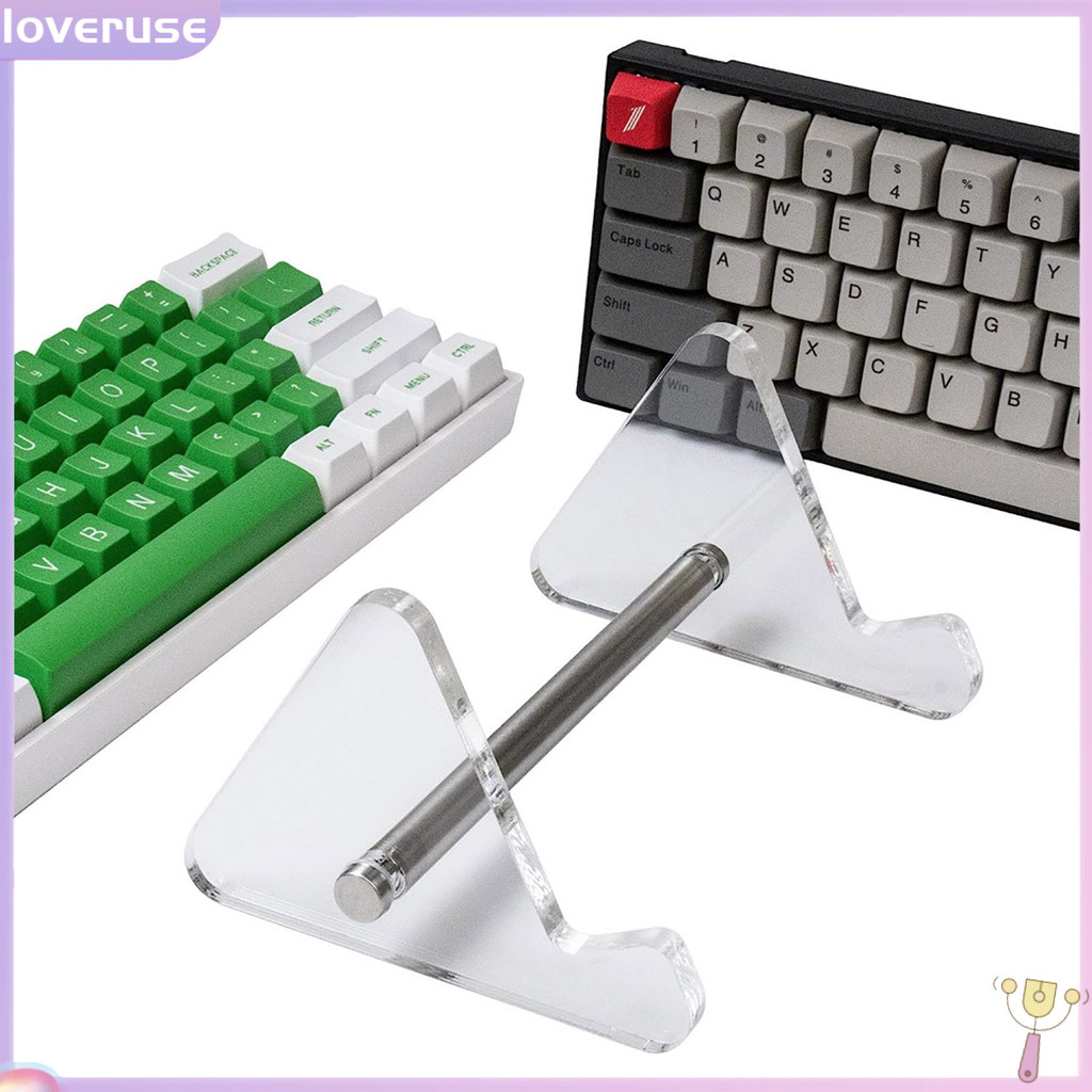 /LO/ Stainless Steel Keyboard Stand Keyboard Display Stand Acrylic ...
