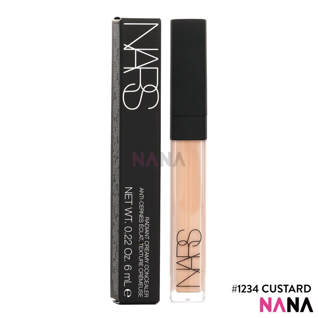 NARS Radiant Creamy Concealer #1234 Custard - Medium with neutral undertones 6ml | Shopee Malaysia