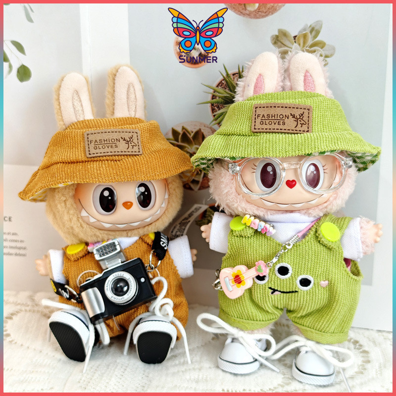 Labubu macaron doll clothes, suitable for labubu sizes of 15-17cm, cute ...