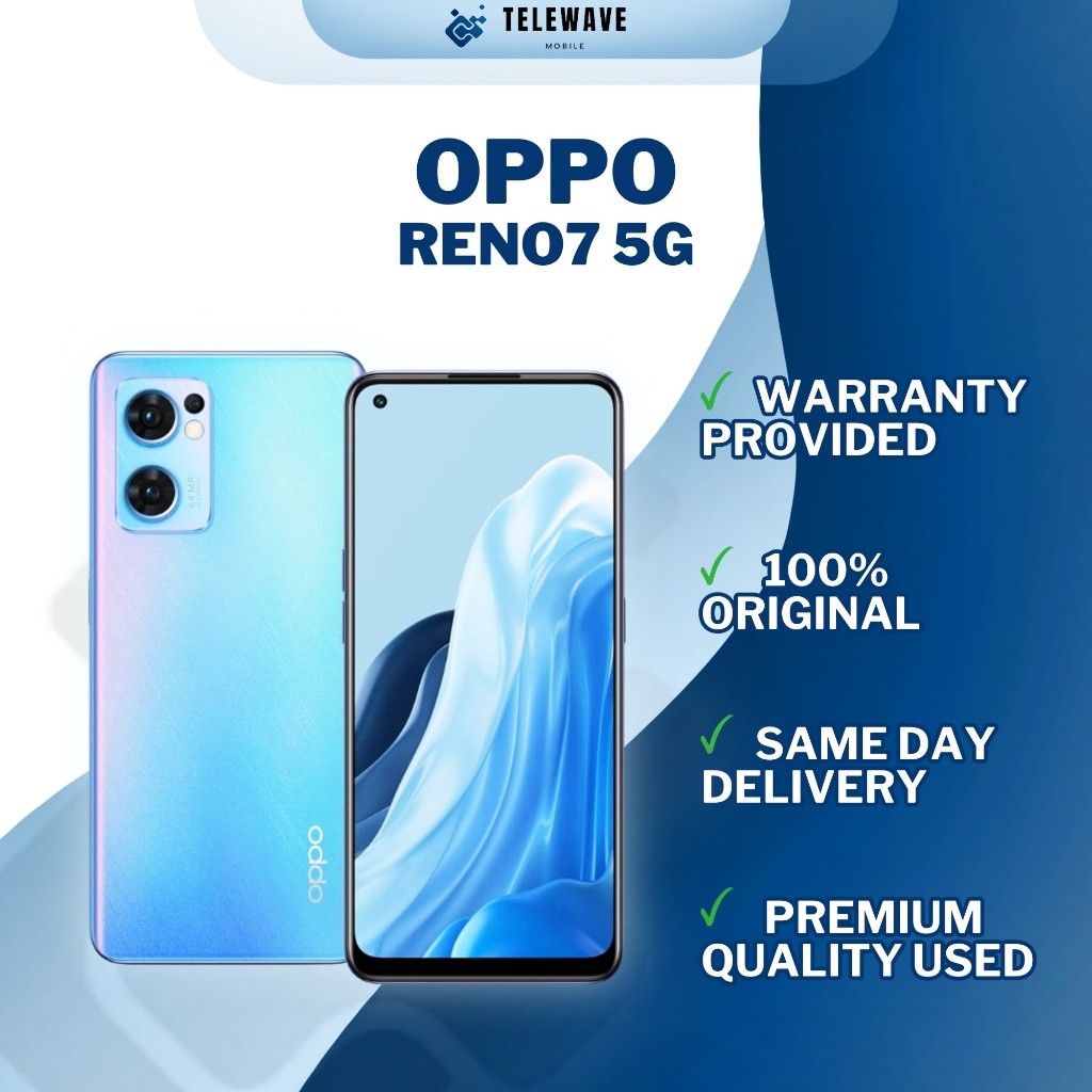USED OPPO RENO 7 5G ORIGINAL SECONDHAND | Shopee Malaysia