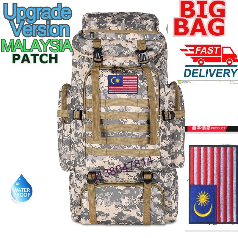 beg askar bag tactical bag big beg hiking bag camping pubg beg army ...