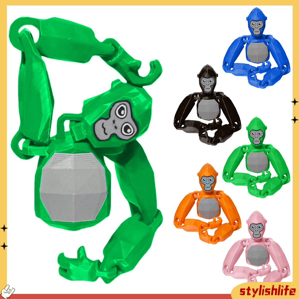 [stylishlife] Movable Hands Gorilla Toy Flexible Gorilla Tag Toy for ...