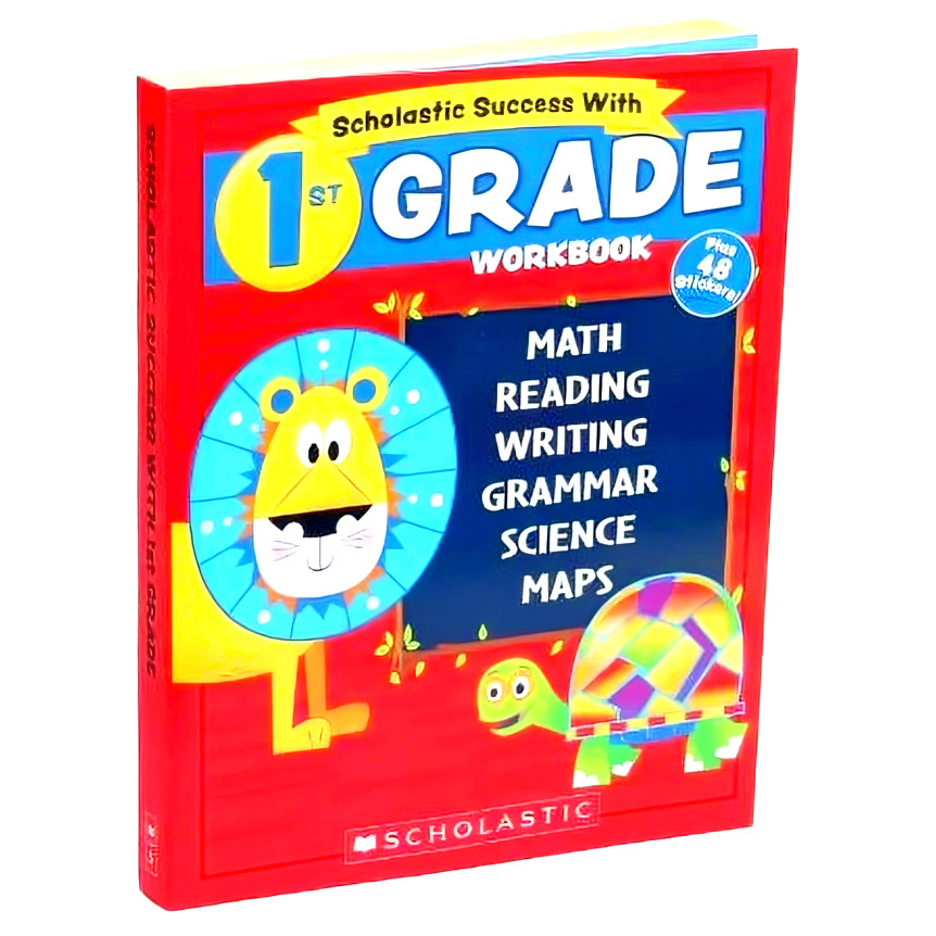(BBW) SCHOLASTIC SUCCESS WITH 1ST GRADE WORKBOOK (ISBN: 9781338758597 ...