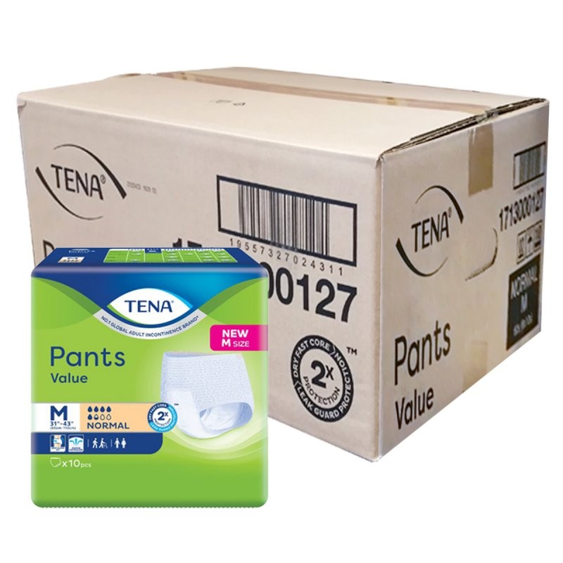 TENA PANTS VALUE ADULT DIAPER M 8X10PCS | Shopee Malaysia