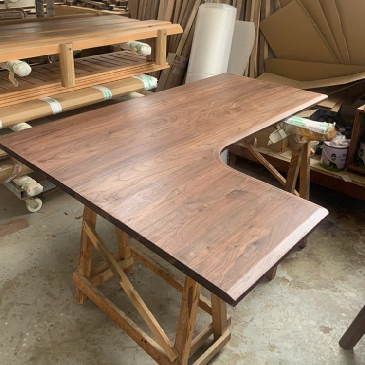 JY-8/Solid Wood Corner Table Board L Table Panel Solid Wood Boards ...