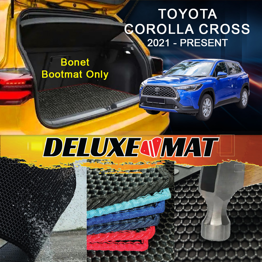 TOYOTA COROLLA CROSS 2021 2022 2023 2024 2025 Deluxe Boot Mat Car Boot ...