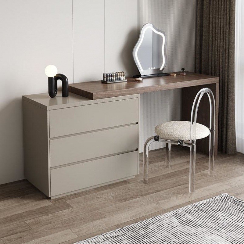 JY-8/Solid Wood Chest of Drawers Dressing Table Integrated Modern ...