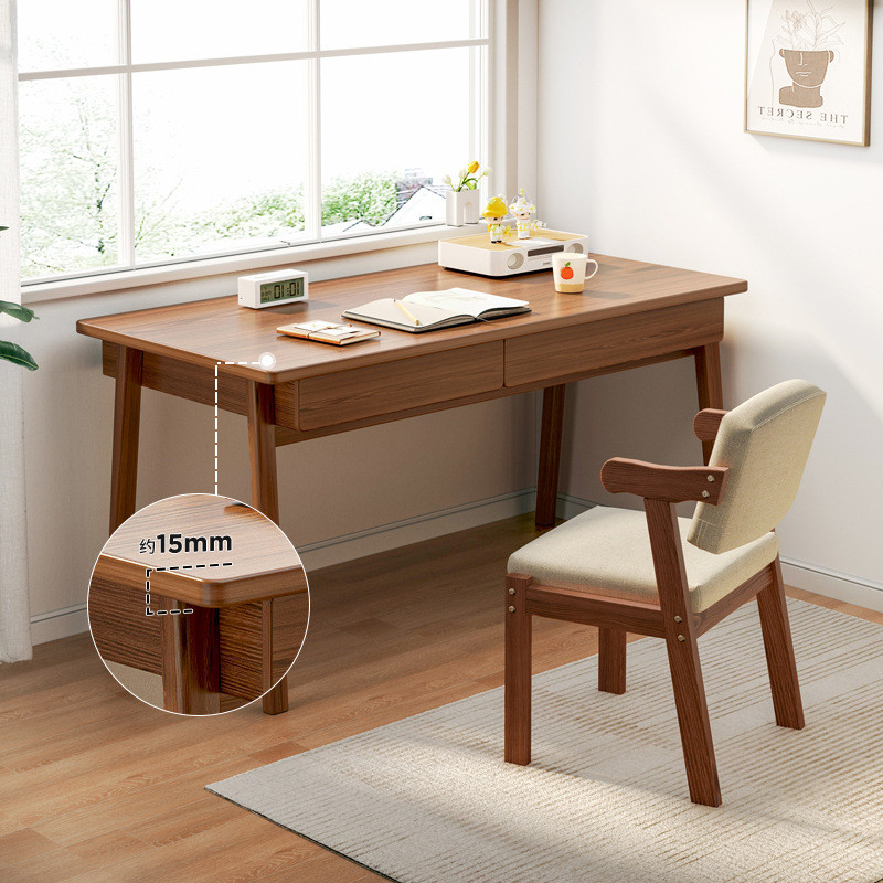 JY-8/Simple Book Desk Computer Desk Desktop Solid Wood Leg Simple Desk ...