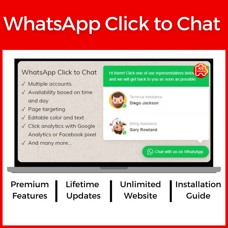 WhatsApp Click to Chat Plugin for WordPress Plugin [Latest Version ...