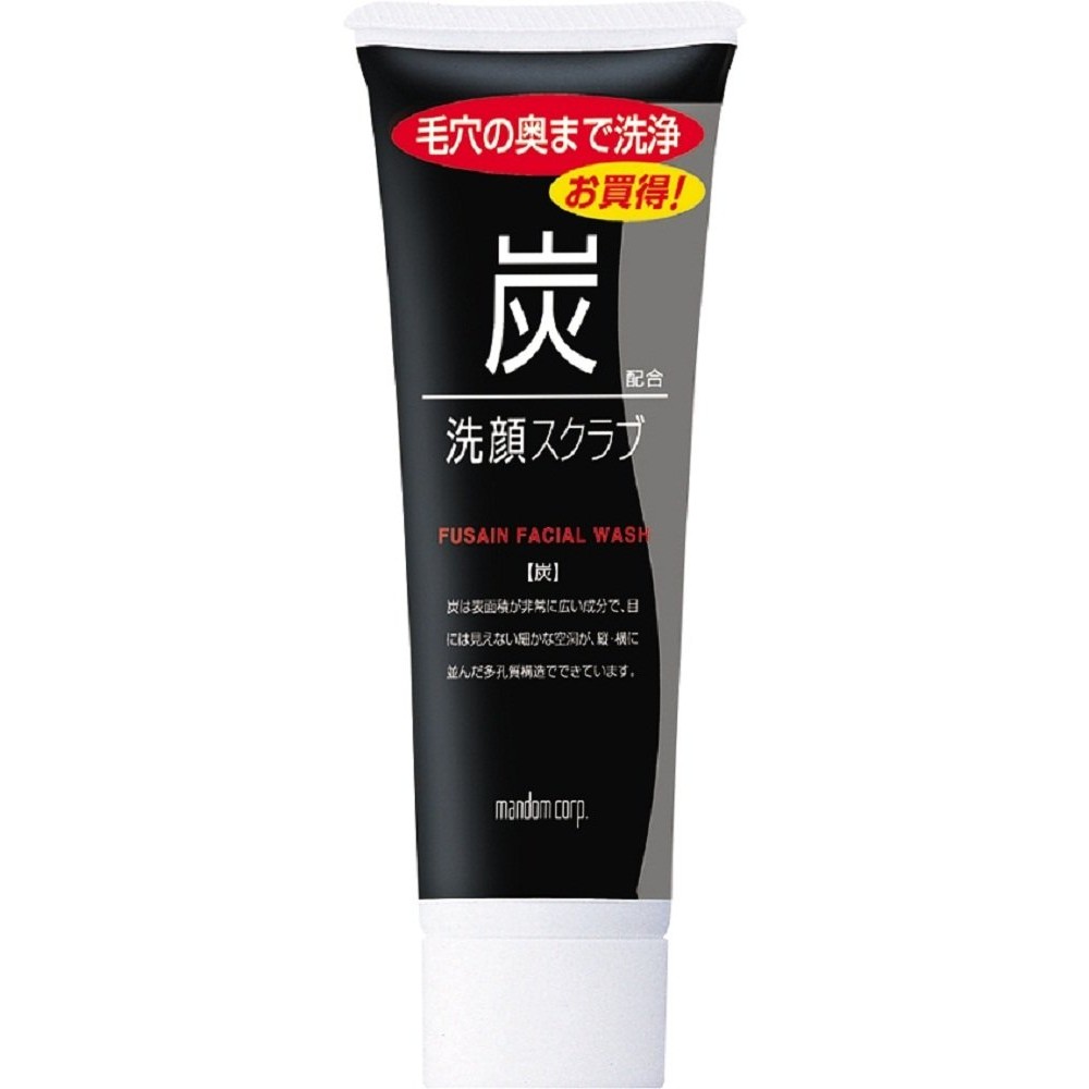 Mandom Face Wash Charcoal Scrub 100g b1748 | Shopee Malaysia