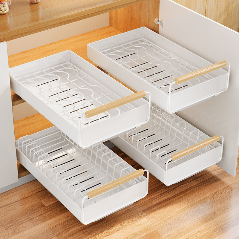 JY-8/Kitchen Dish Storage Rack Cabinet Built-in Dish Rack Partition ...