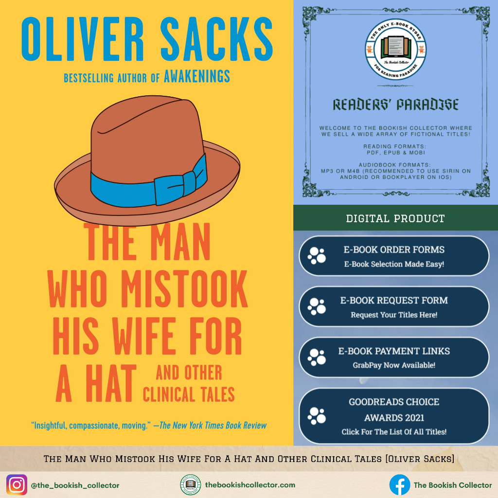 The Man Who Mistook His Wife For A Hat And Other Clinical Tales [Oliver ...
