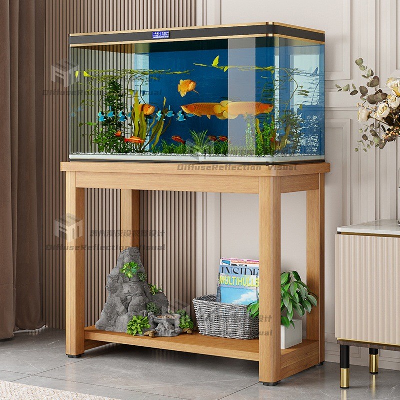 J-H/Yizhi Living Room Fish Rack Fish Tank Rack Small and Medium Simple ...