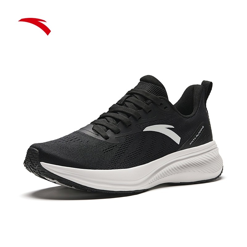 ANTA MEN Easy run Running Shoes 1124B5534-5- Black | Shopee Malaysia