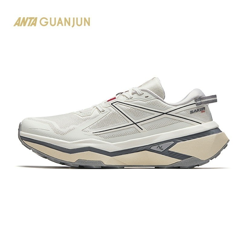 ANTA SAKER 2 Women Running Shoes 1224D5502A-2 -White/White/Grey ...