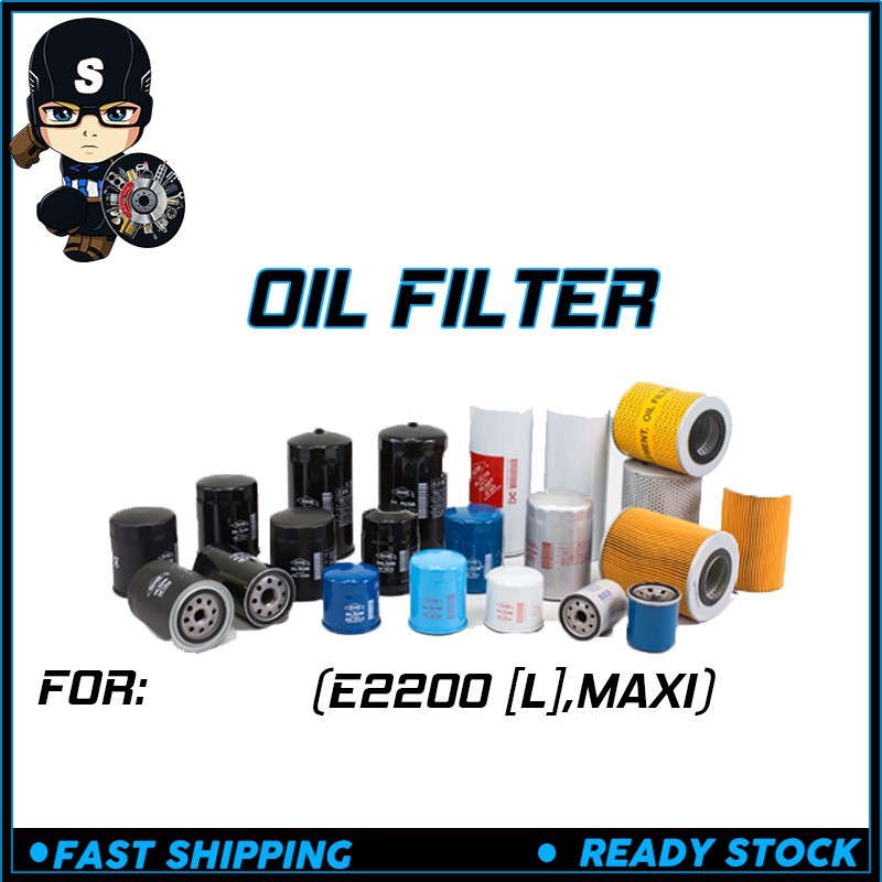 OIL FILTER (mazda E2200 [Long steel],ford MAXI) fo-8209 SPM | Shopee ...