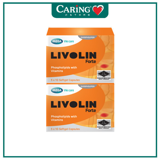LIVOLIN FORTE 50 SOFTGEL CAPSULES × 2 | Shopee Malaysia