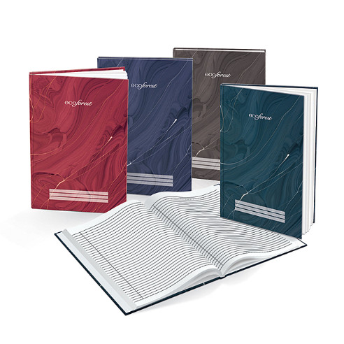 ECO FOREST Hard Cover Book / Buku Log - A4 / F5 / F4 (120's - 300's ...