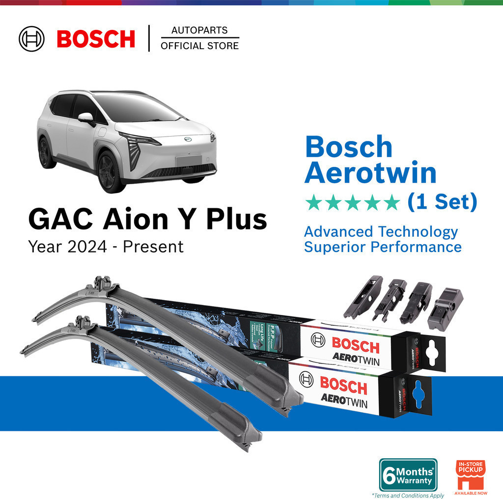 Bosch Aerotwin Plus Multi Clip Wiper Set untuk GAC Aion Y Plus (2024 ...