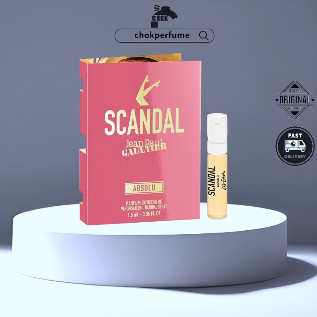 Scandal Absolu Parfum 1.5ml Perfume Sample Vial (W) | Shopee Malaysia