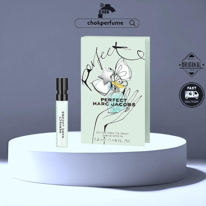 Marc Jacobs Perfect EDT 1.2ml Perfume Sample Vial (W) | Shopee Malaysia