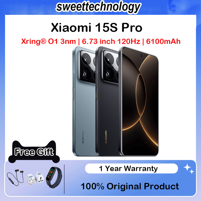 Xiaomi 15S Pro Xring® O1 3nm 6.73 inch AMOLED 120Hz 6100mAh Battery 90W Flash Charg Xiaomi ...