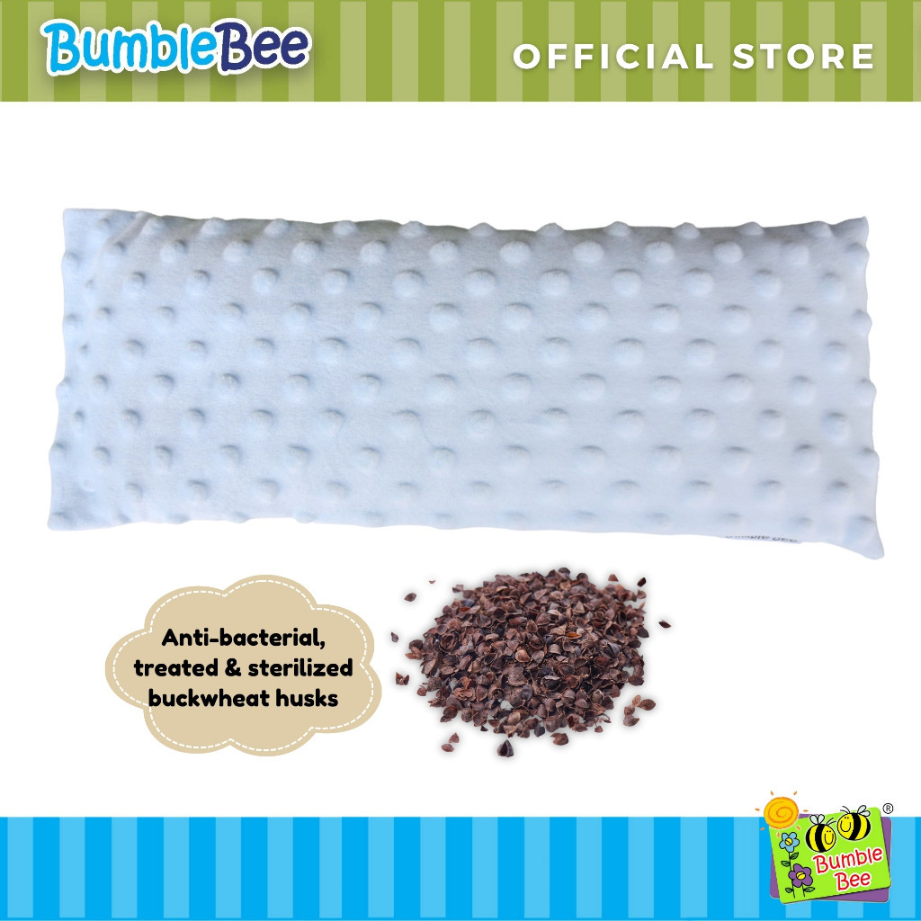 Bumble Bee Organic Buckwheat Pacifying Pillow with Removable Case ...