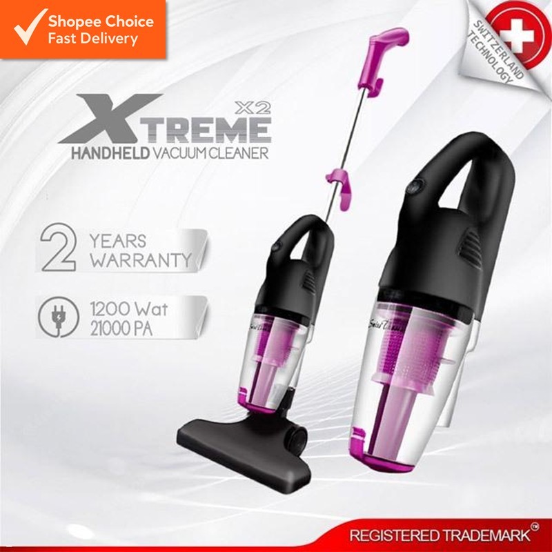 Swiss Thomas CleanXpert X2 – 1200W Handheld Vacuum Cleaner | Lightweight, Powerful Suction ...