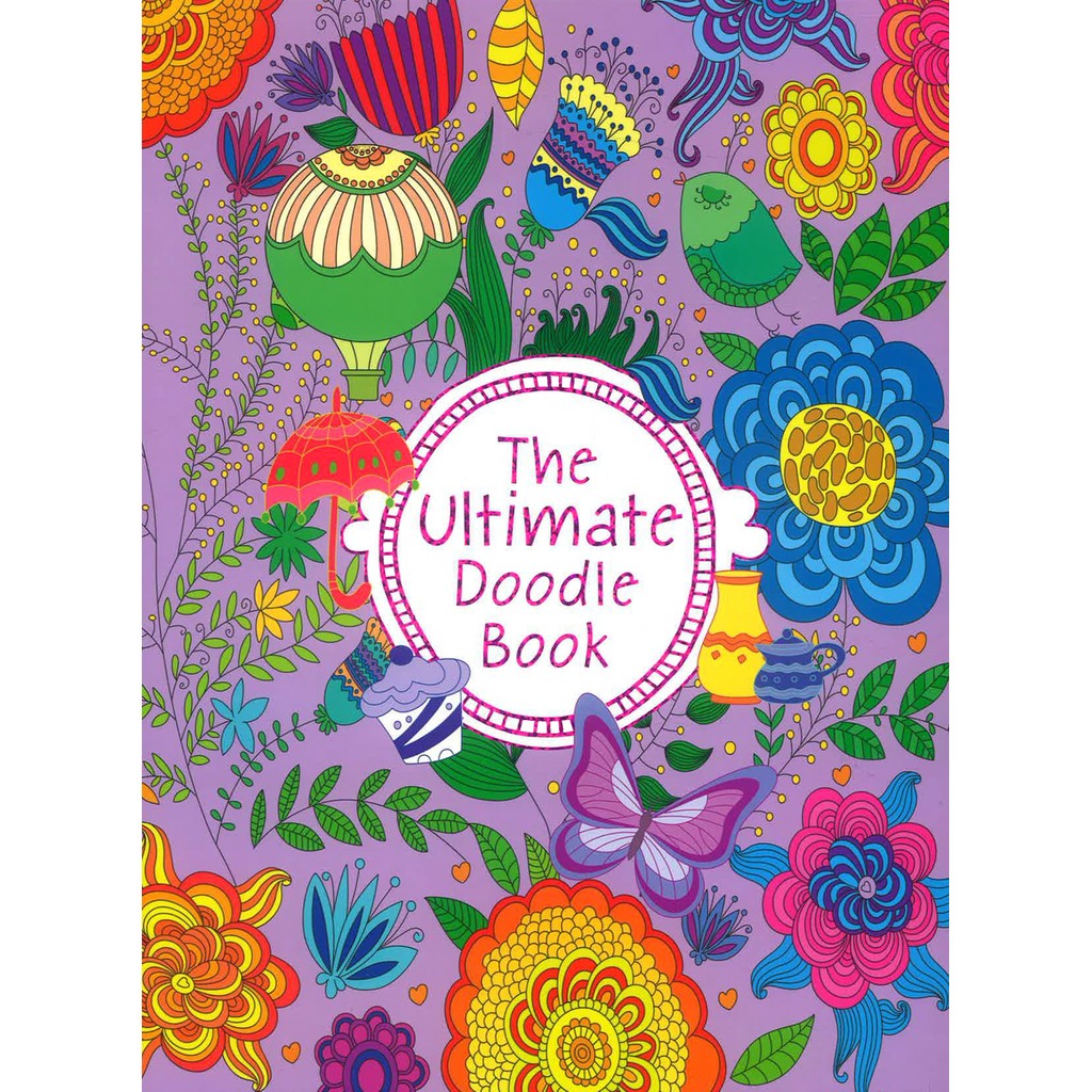 (BX) DOODLE BOOK - ULTIMATE: DOODLE & COLOURING BOOK (ISBN ...