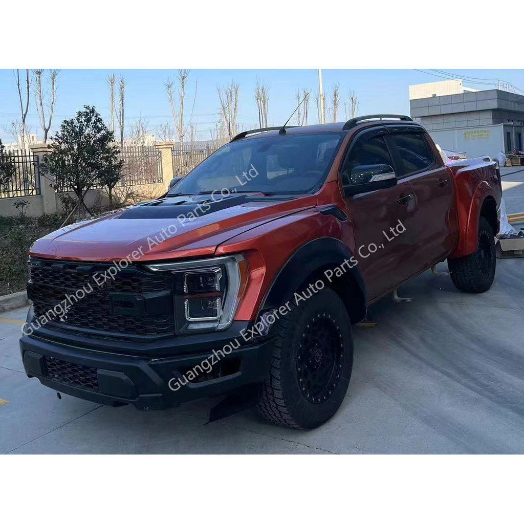 Ranger 2012-2021 conversion 2022 F150 Raptor Body Kit for Ranger T6 T7 ...