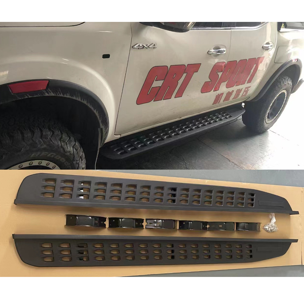 Steel Side step Navara Np300 steel running board for navara np300 ...