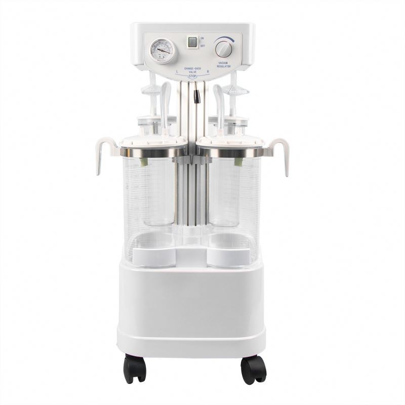 Medical electric suction pump apparatus aspirator double bottles ...
