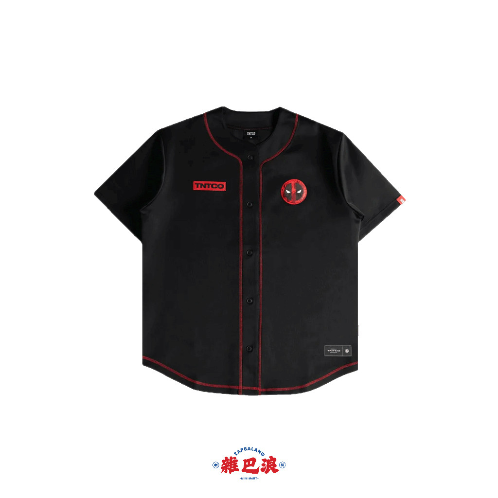 Zapbalang Mini Mart: Tntco | Marvel Deadpool Baseball Jersey (Black ...