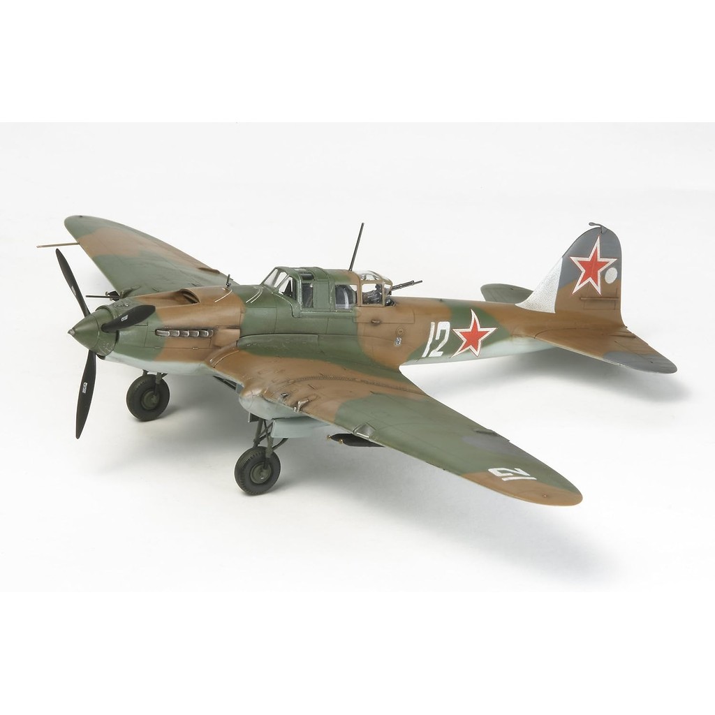 Tamiya 1/72 uxo-ba-dokorekusyon No. 81 Soviet Air Force Ilyushin Il-2 2 ...