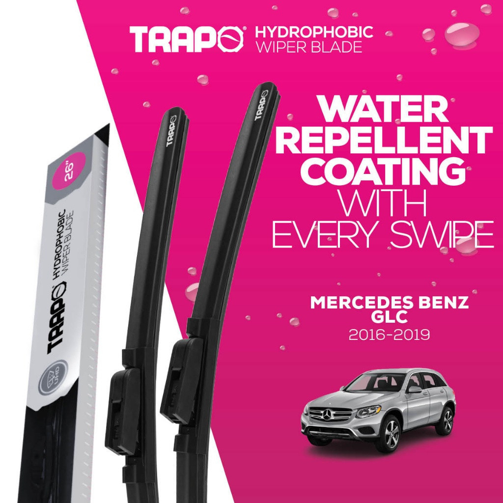 Trapo Hydrophobic Hidrofobik Car Wiper Blades Pengelap Cermin Kereta ...