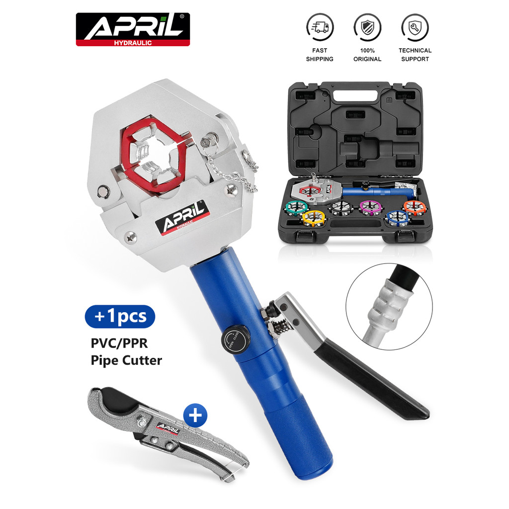 Hydraulic Hose Crimper Hydra-Krimp 71500 Manual A/C Hose Crimper Kit ...