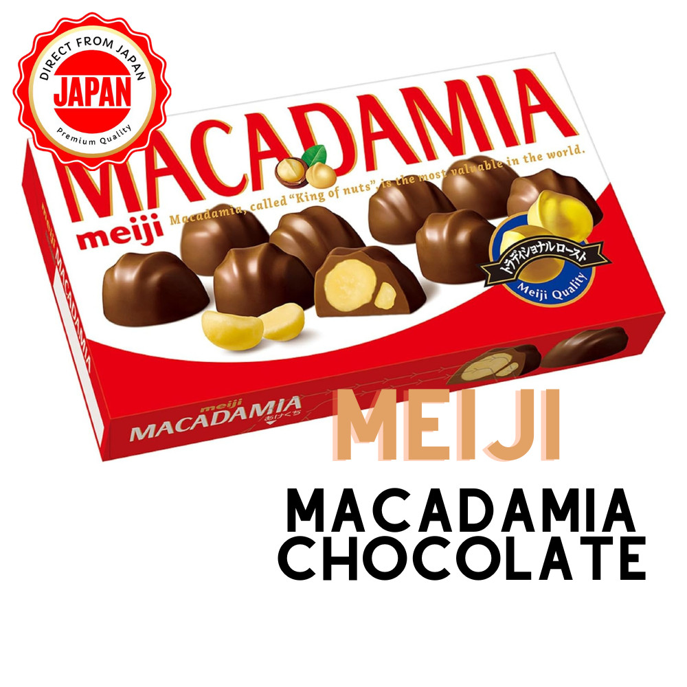 Meiji MACADAMIA Chocolate Made in Japan by Meiji Macadamia Direct from ...