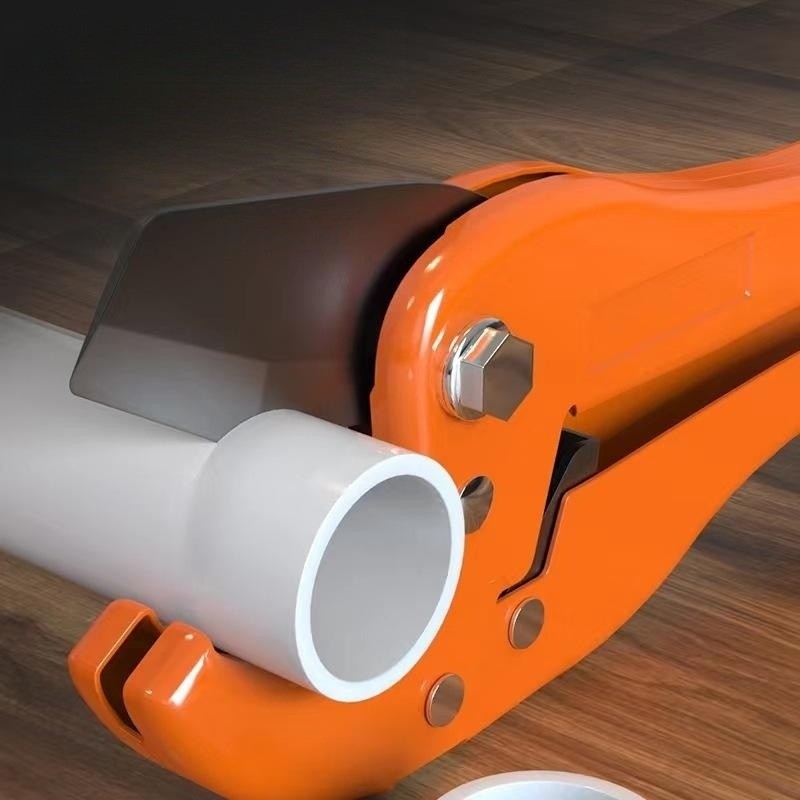 HEAVY DUTY Automatic Vinyl PVC Pipe Cutter Gunting Pemotong Paip PVC ...