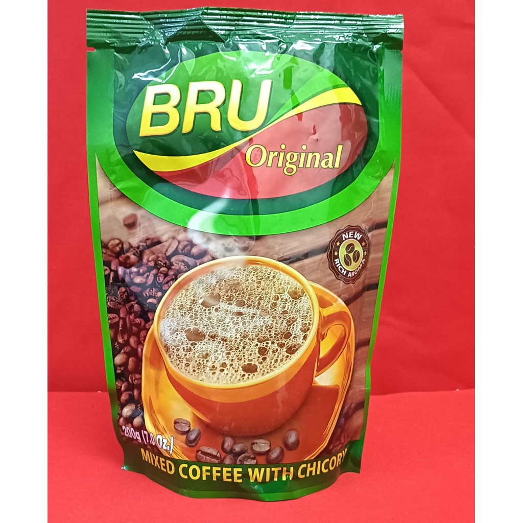 BRU / BRU COFFEE / BRU ORIGINAL AND BRU SUPER STRONG COFFEE POWDER ...