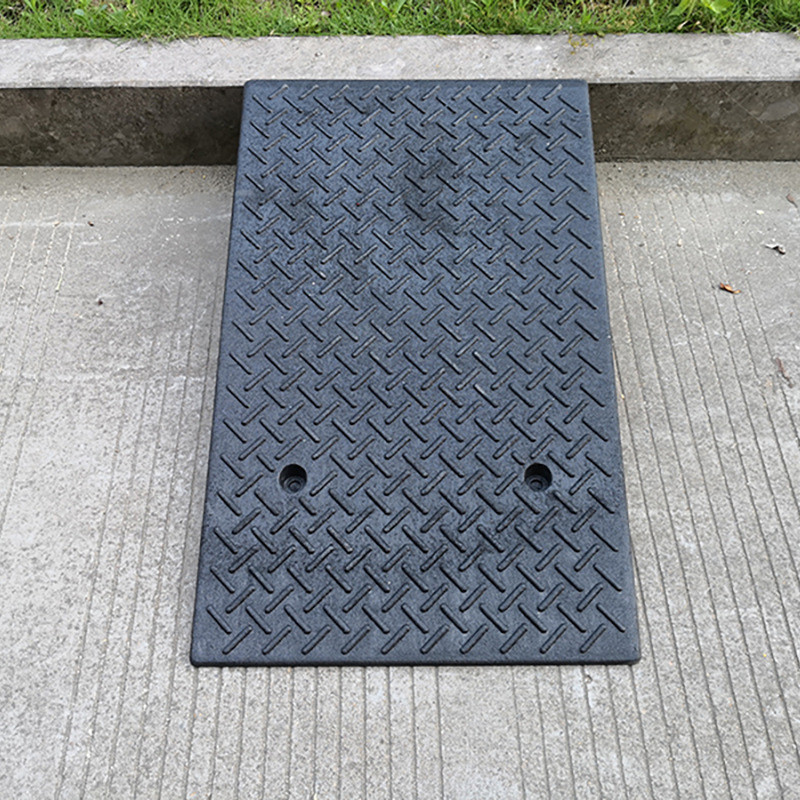 Contact seller/Rubber Slope Road Curb Uphill Mat Triangle Cushion Road ...