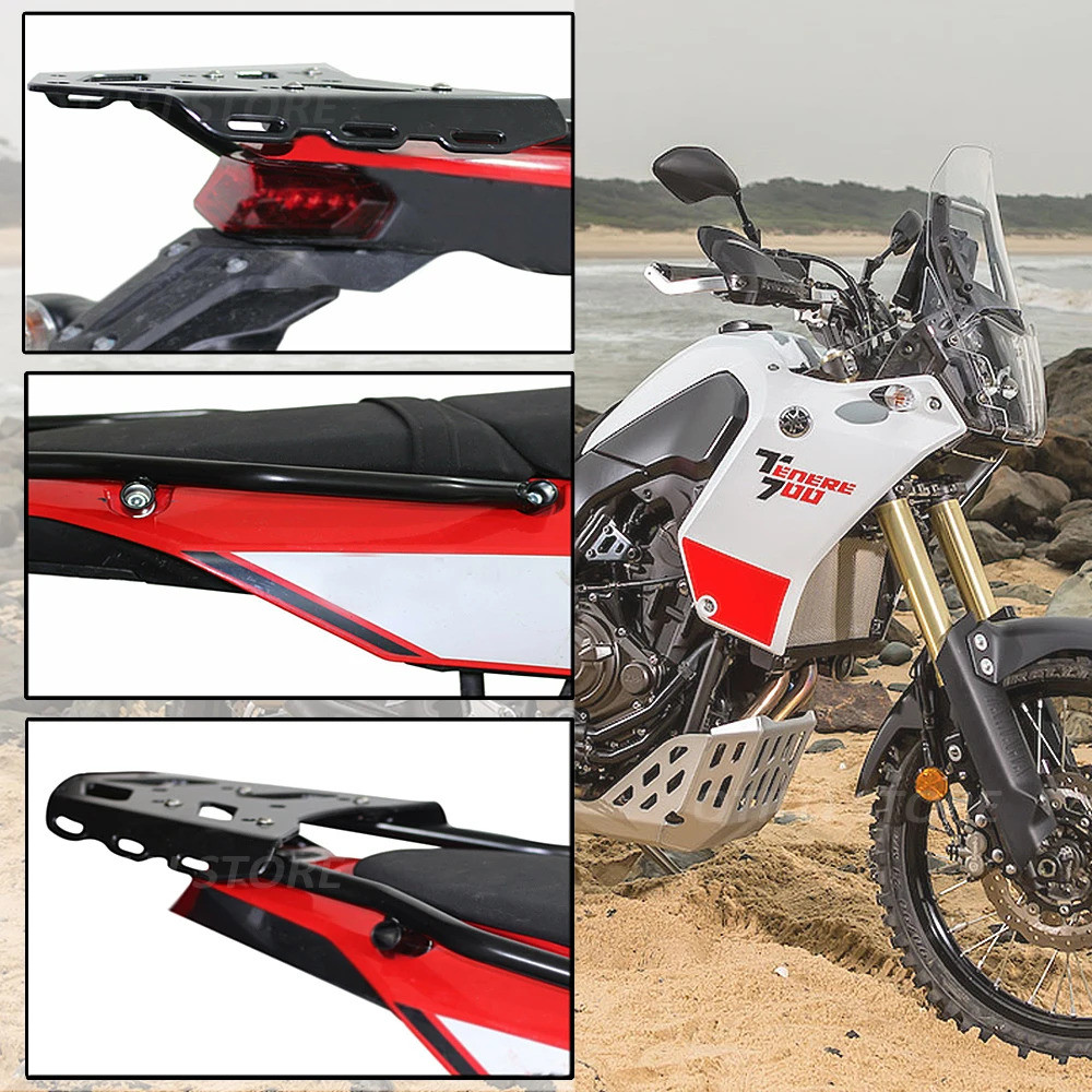 For Yamaha Tenere 700 2020 2019 Top Case Rear Rack Carrier | Shopee ...