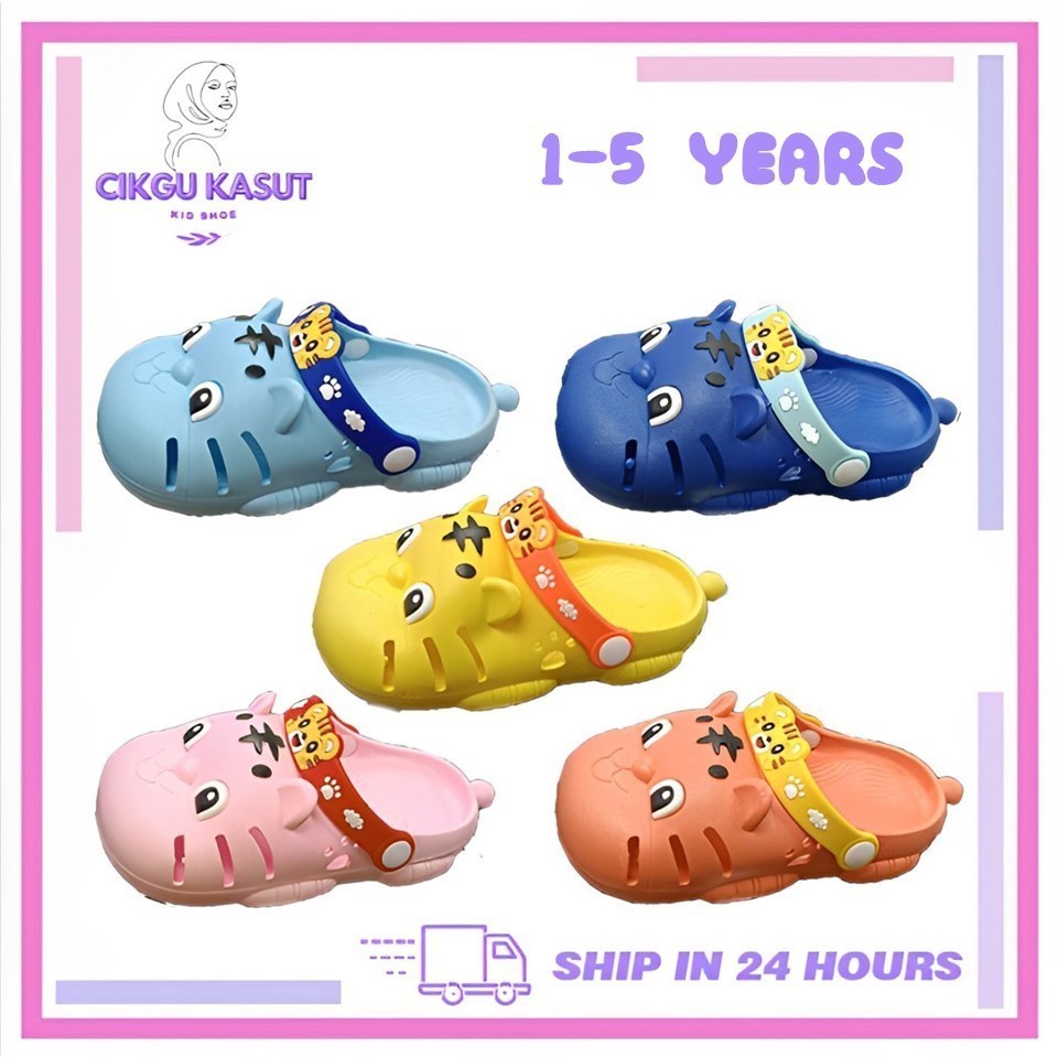 15-26 Sandal Selipar Kids Boys Girls Lelaki Perempuan Newborn Baby 1 ...