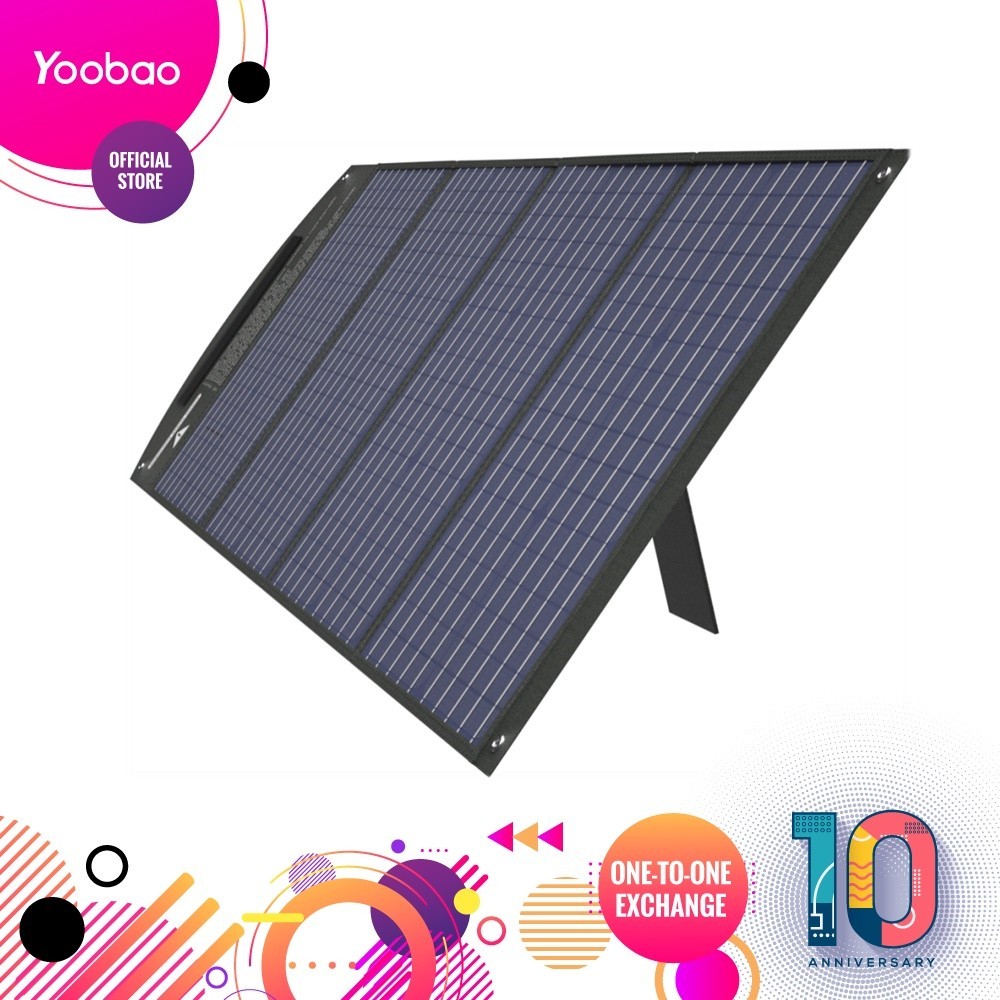 Yoobao YB-120W Crilight Monocystalline Solar Panel 120W I Solar ...