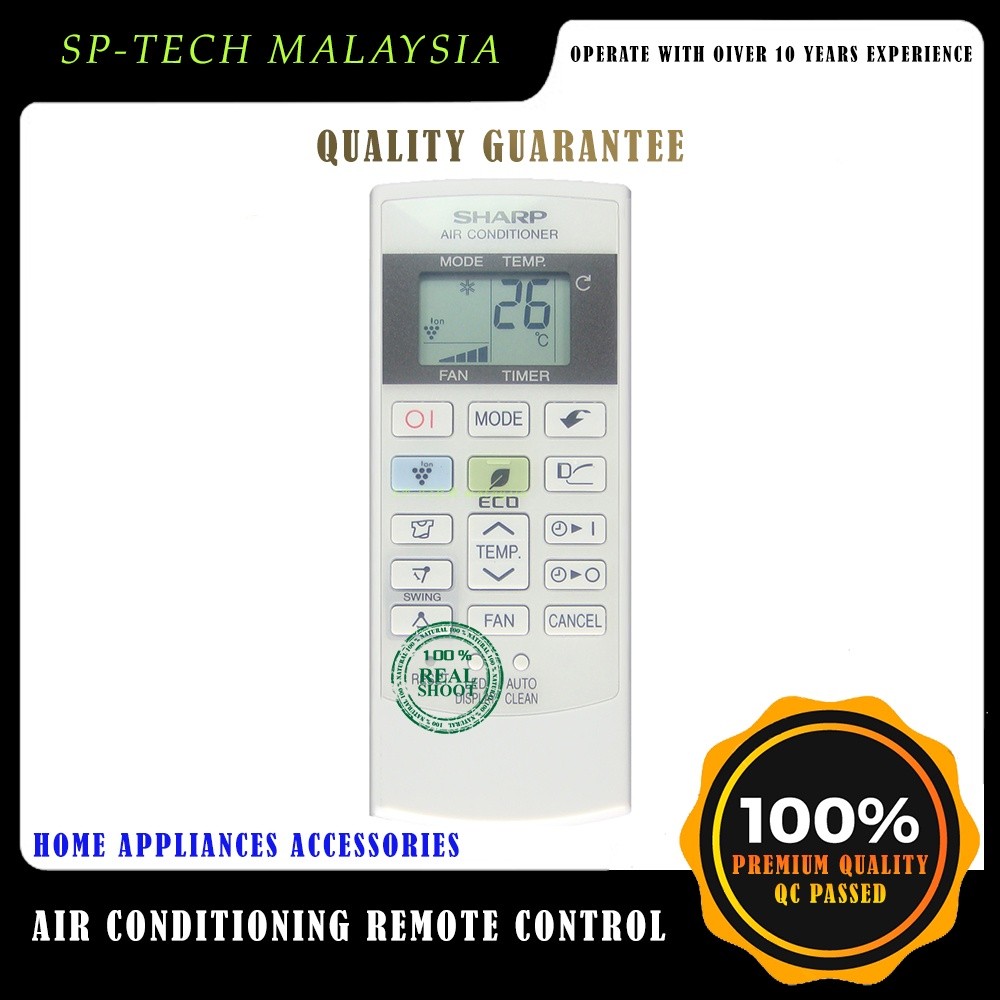 CRMC-A876JBEZ SHARP AIR CONDITIONING REMOTE CONTROL | Shopee Malaysia