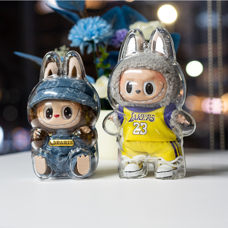 Labubu dolls 2nd generation protective case, upgraded thickness ...