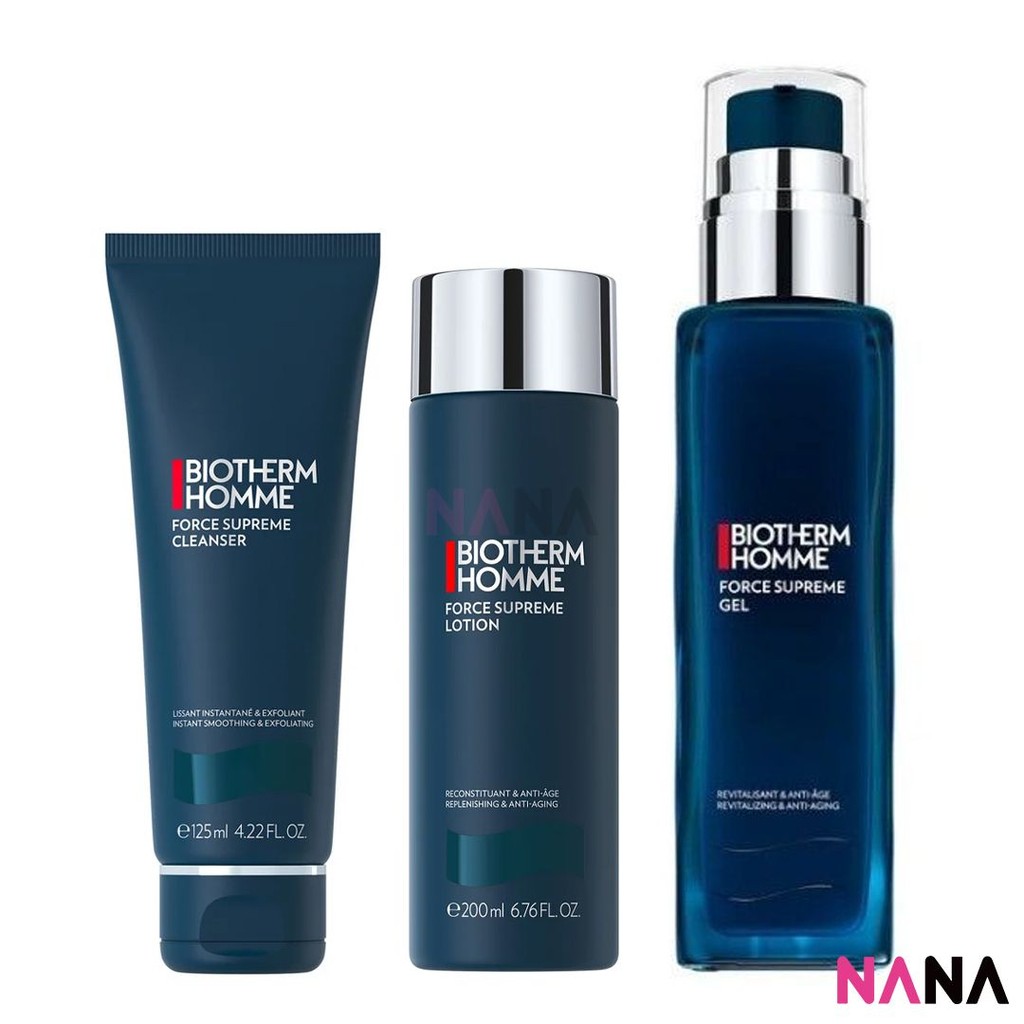 BIOTHERM Force Supreme Power of 3 Set (125ml + 200ml + 100ml) | Shopee Malaysia
