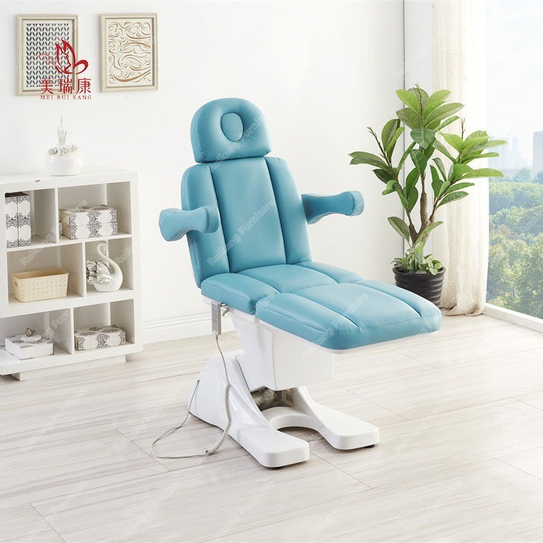 M/Electric Beauty Bed Beauty Salon Plastic Injection Bed Folding Tattoo ...