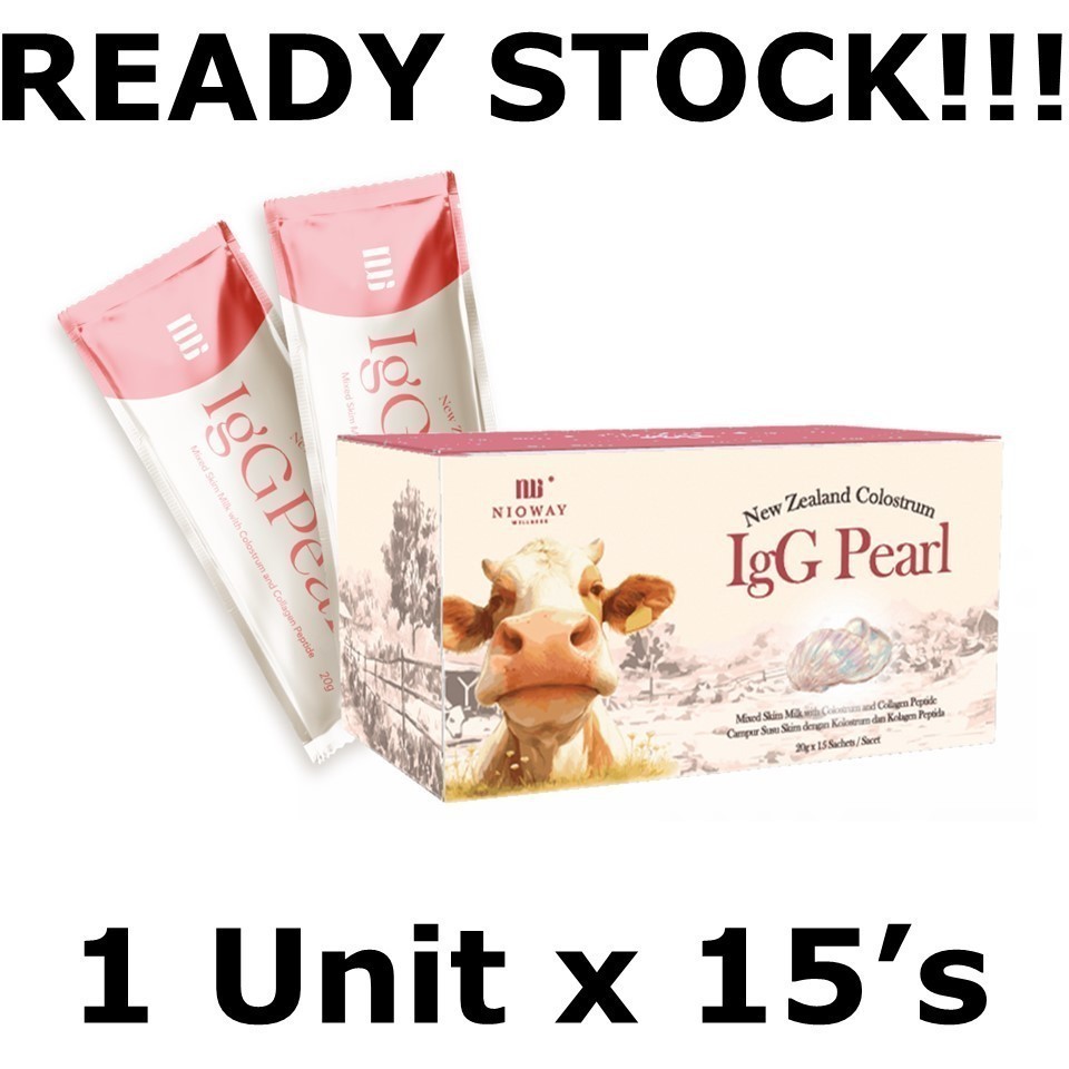 NIOWAY Wellness Ig'G Pearl 牛初乳 IGG IGGPEARL 1 | Shopee Malaysia