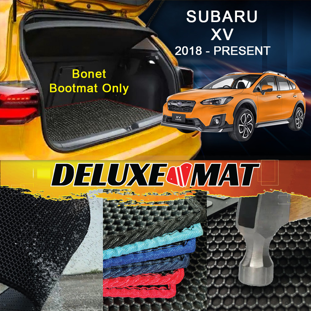 SUBARU XV 2018 2019 2020 2021 2022 2023 2024 2025 Deluxe Boot Mat Car ...