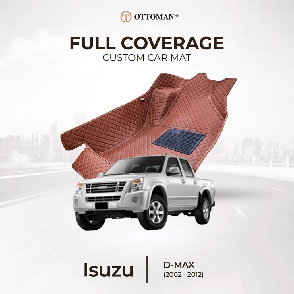 Ottoman Car Mat - Isuzu D-Max (2002-2012) | Shopee Malaysia